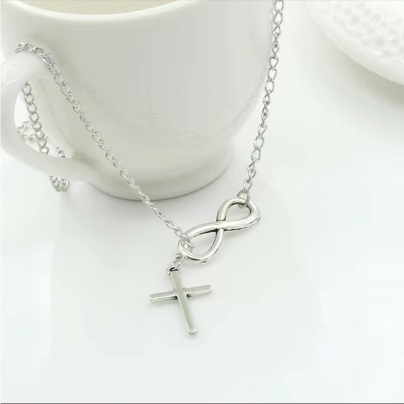 Jewelry | New Elegant Cross Chain Necklace Infinity Christian Sign ...